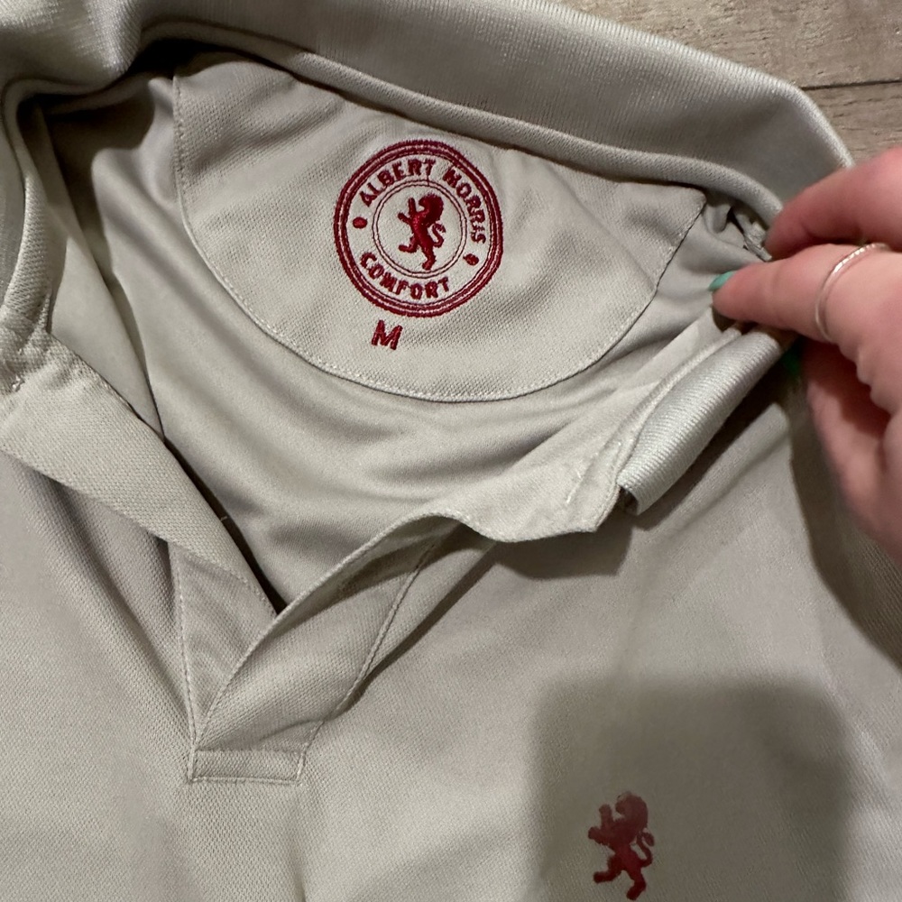 2 Medium Albert Morris Golf Polos! - Gem